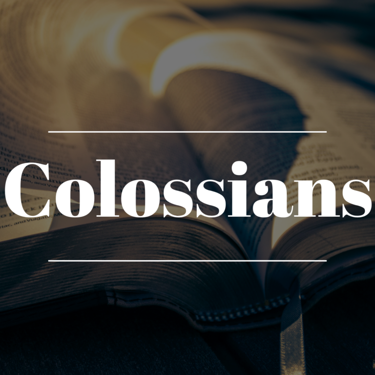 The Epistle of Colossians: An Introduction - Calvary Community Church